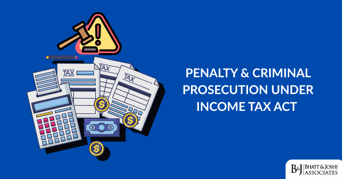 Penalty and Criminal Prosecution under Income Tax Act: Understanding the Hierarchical ...