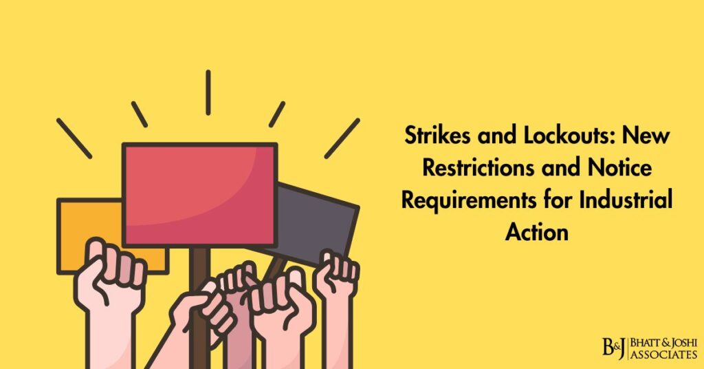 Strikes and Lockouts under Industrial Relations Code 2020: New Notice ...