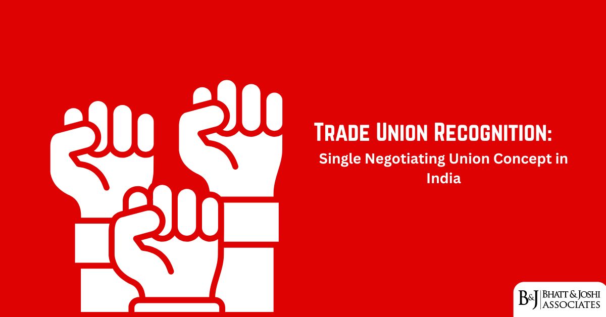 Trade Union Recognition: Single Negotiating Union Concept under the ...