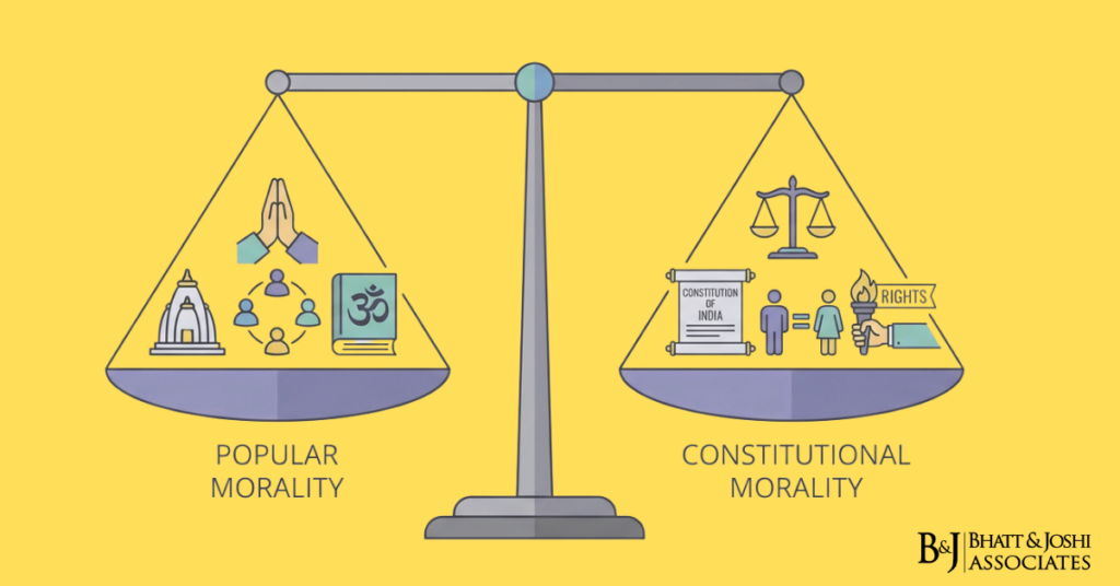 Constitutional Morality Vs Popular Morality: A Judicial Discourse on ...