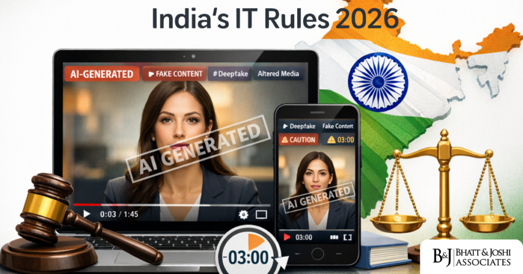 India’s 2026 IT Rules Amendment: The World’s First Binding Synthetic ...